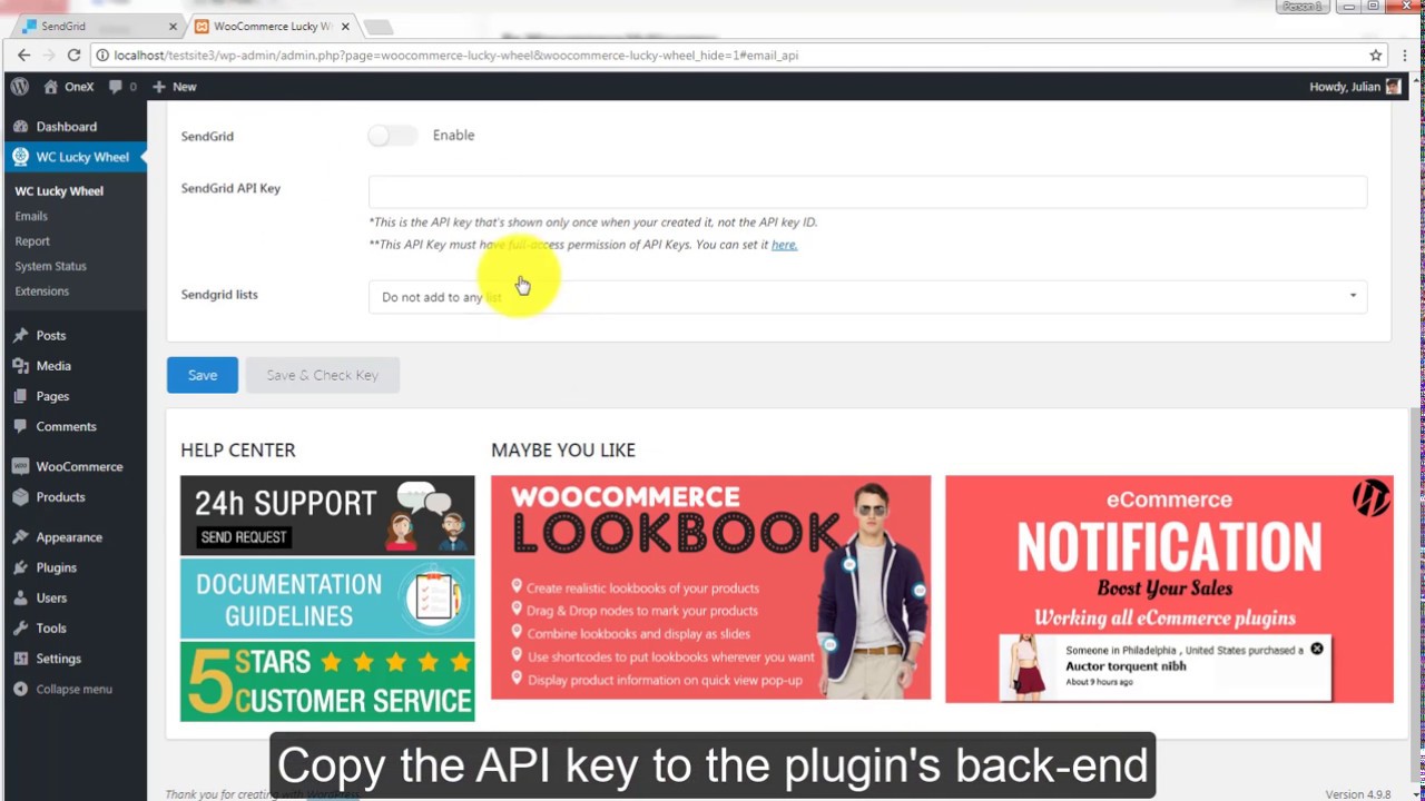 How to get a SendGrid API Key