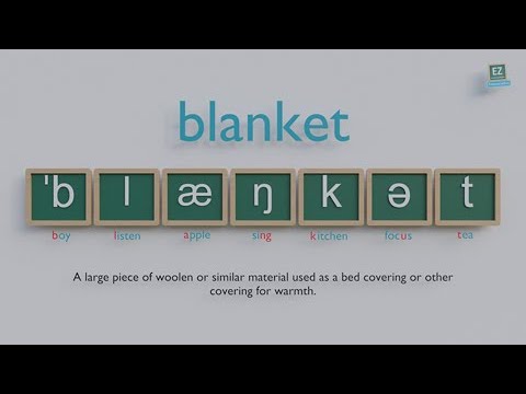 How to pronounce blanket ?