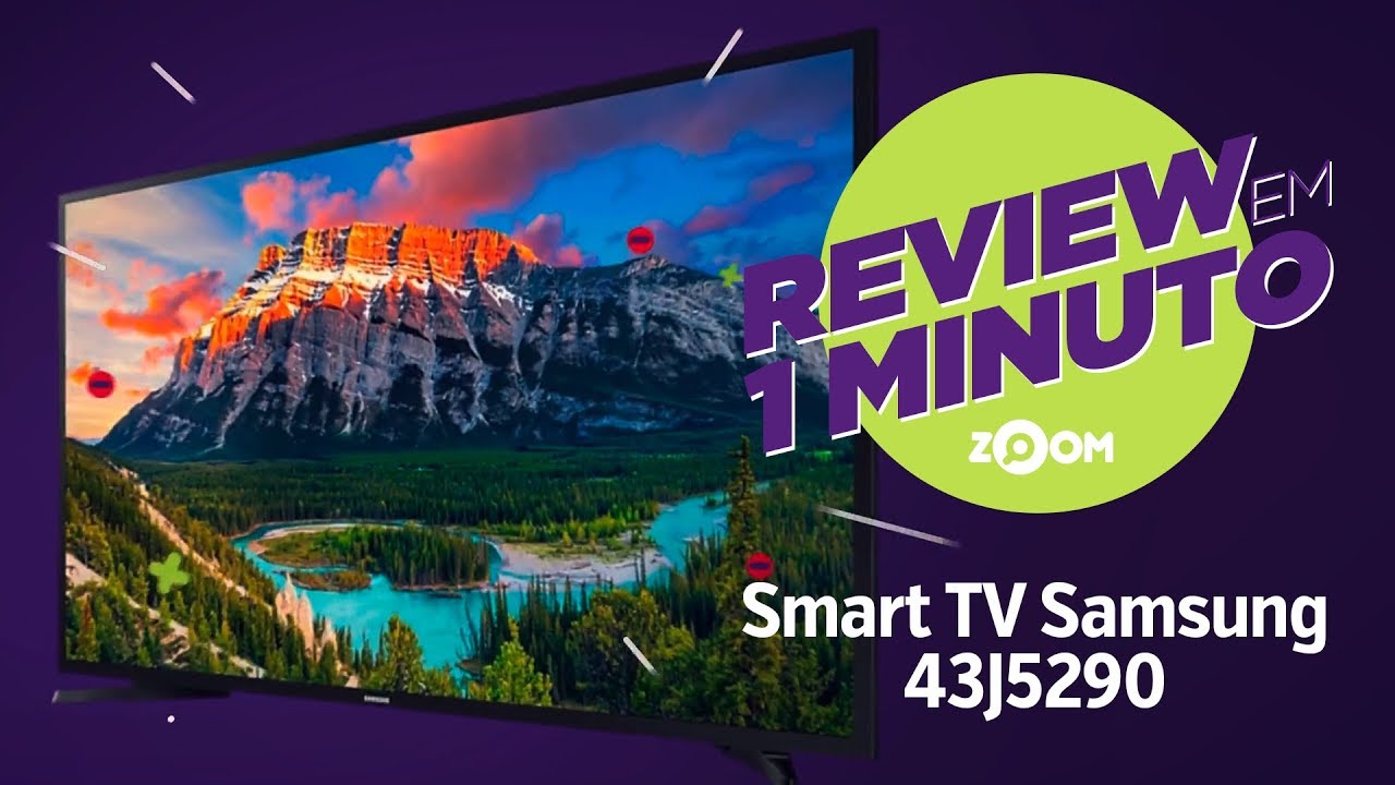 Smart TV LED 43" Samsung Full HD UN43J5290 2 HDMI com o Melhor Preço é ...