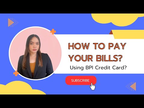 How to pay bills using your credit card? | BPI Rewards Credit Card | Step by step process
