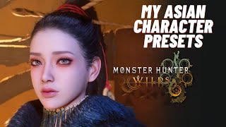 My Asian Character Presets at Monster Hunter Wilds Nexus - Mods and ...