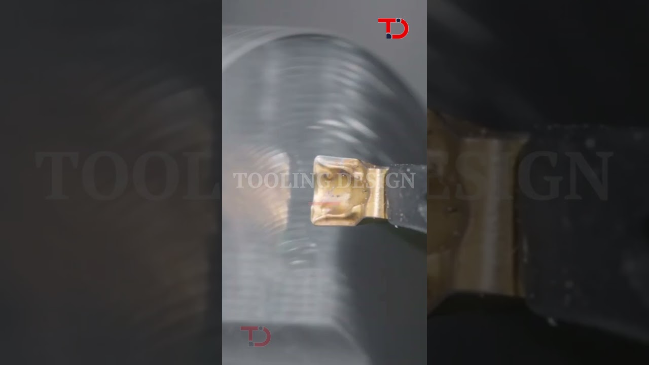 Tooling Design I Face Grooving Tool With Sandvik Insert l Single Point Face Grooving Insert & Tool