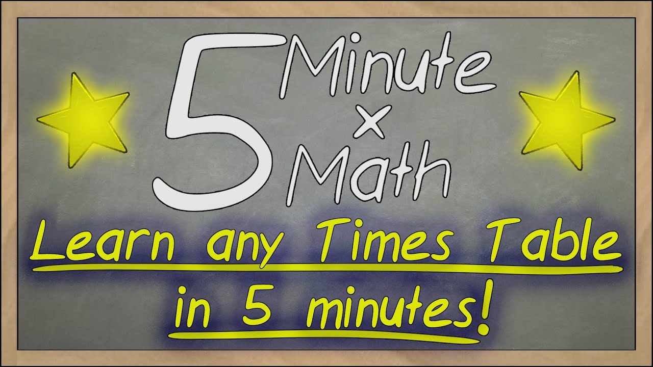 5 Minute Math Trailer
