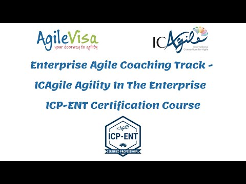 What is ICAgile ICP-ENT Certification? And why would you join online courses with Agile Visa?