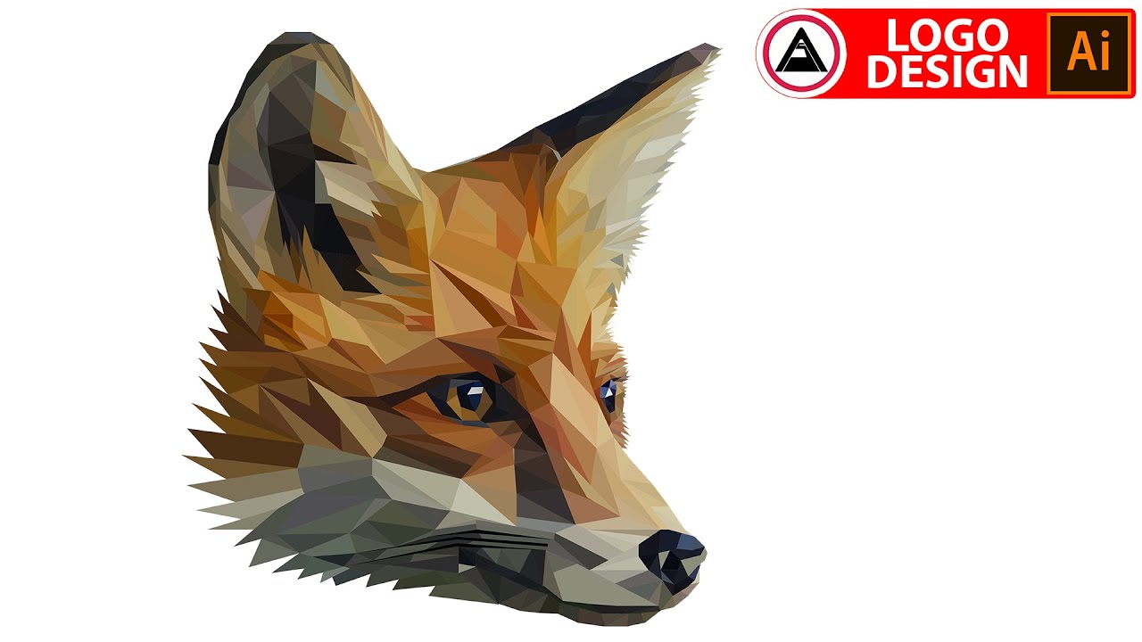 How to Create a Fox Animal LOGO | Adobe Illustrator Tutorial cc Free