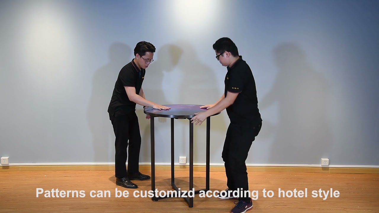 Foldable buffet table/cocktail table