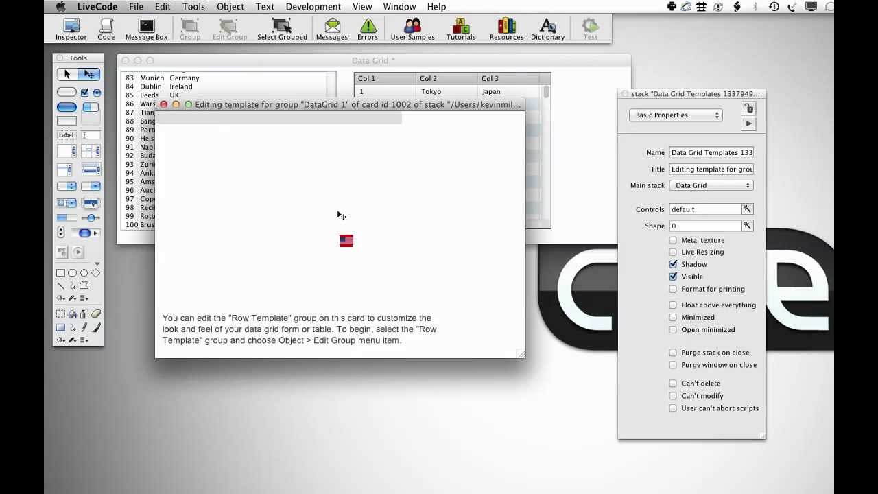 Using a Data Grid to Display Images