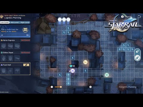 Logistics Planning Low Level Logistic Score 90 HONKAI STAR RAIL 1.3
