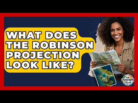 What Does The Robinson Projection Look Like? - The Geography Atlas