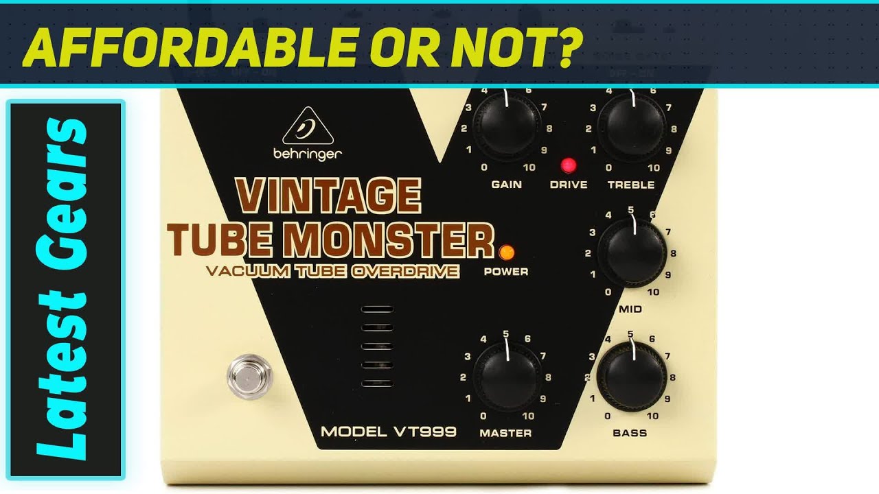Behringer VT999: A True Tube Monster Overdrive!
