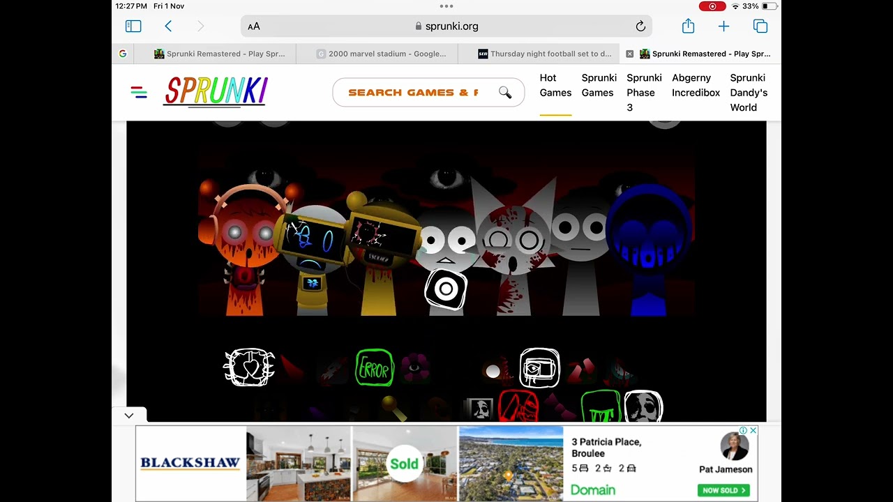 Playing Sprunki remake #sprunkiincredibox #sprunki