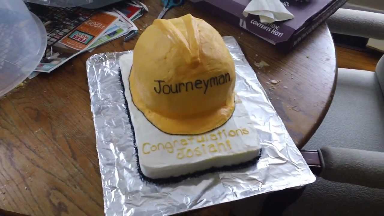 Hard Hat Cake
