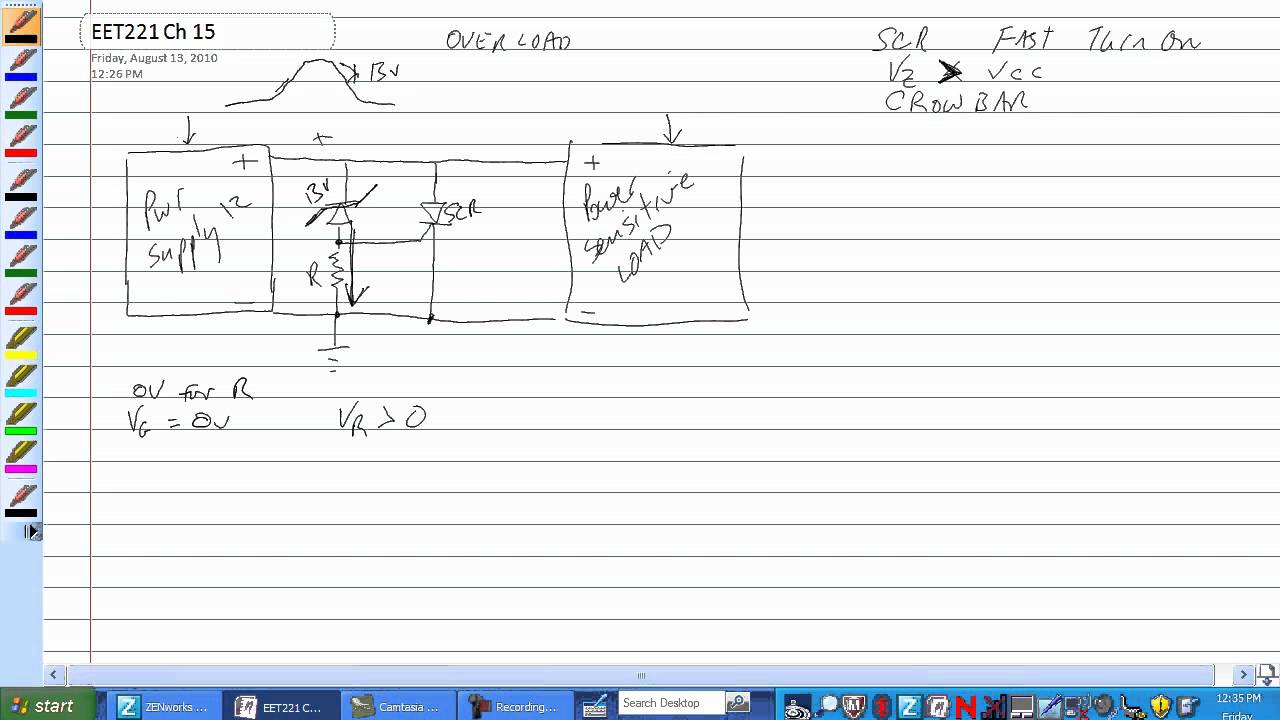 7 SCR: Crowbar Circuit