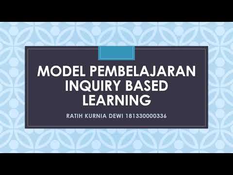 Model Pembelajaran Inquiry Based Learning