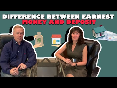 Difference Between Earnest Money Deposit, Closing Costs and Downpayment.