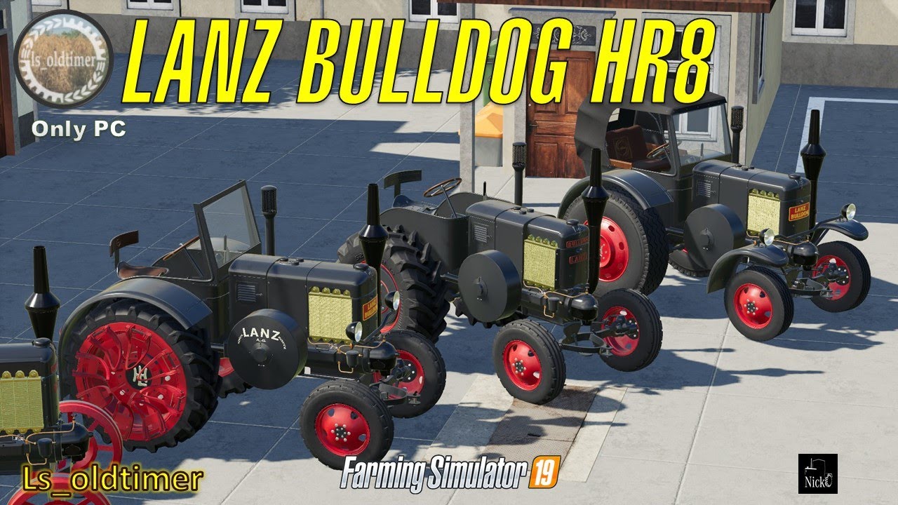 [FBM Team] Lanz Bulldog HR8 1.0.0.0 - FS 19