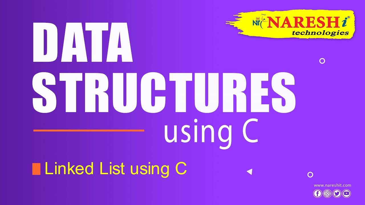 Linked List using C | Data Structures Tutorial