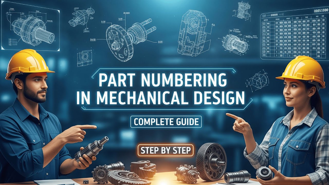 Part Numbering in Mechanical Design | Complete Guide