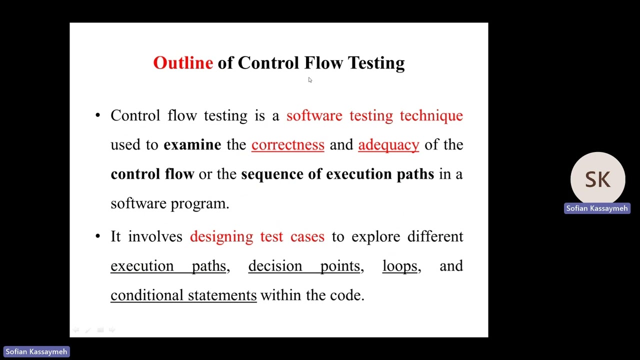 Chapter 4 Control Flow Testing   Part 1