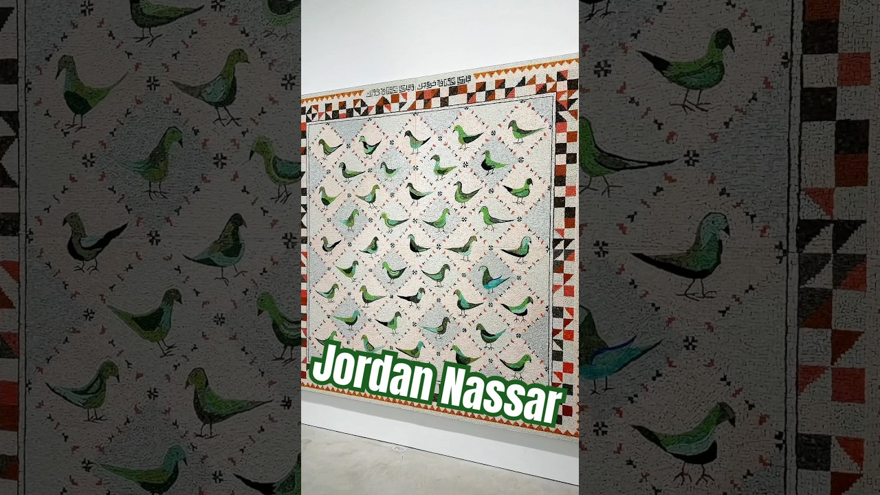 Jordan Nassar art exhibition tour at James Cohan Gallery in NYC 2025 #art