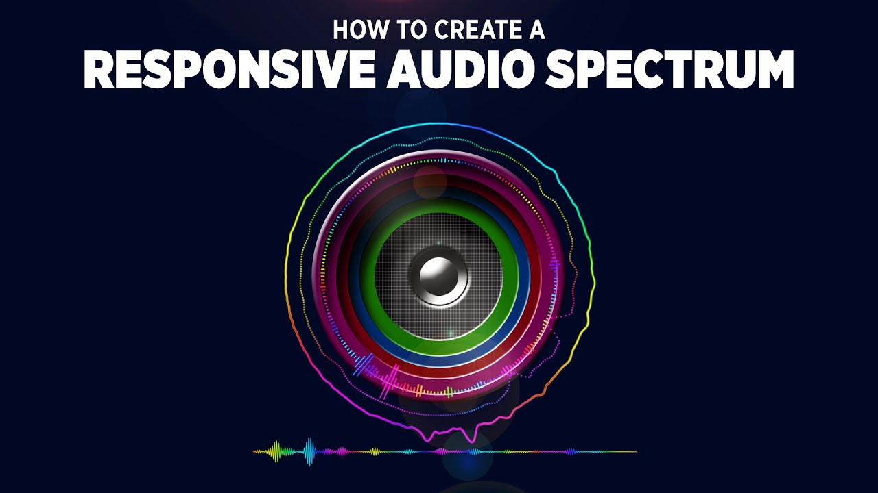 AMAZING Audio Spectrum Effect in After Effects | Adobe Tutorial