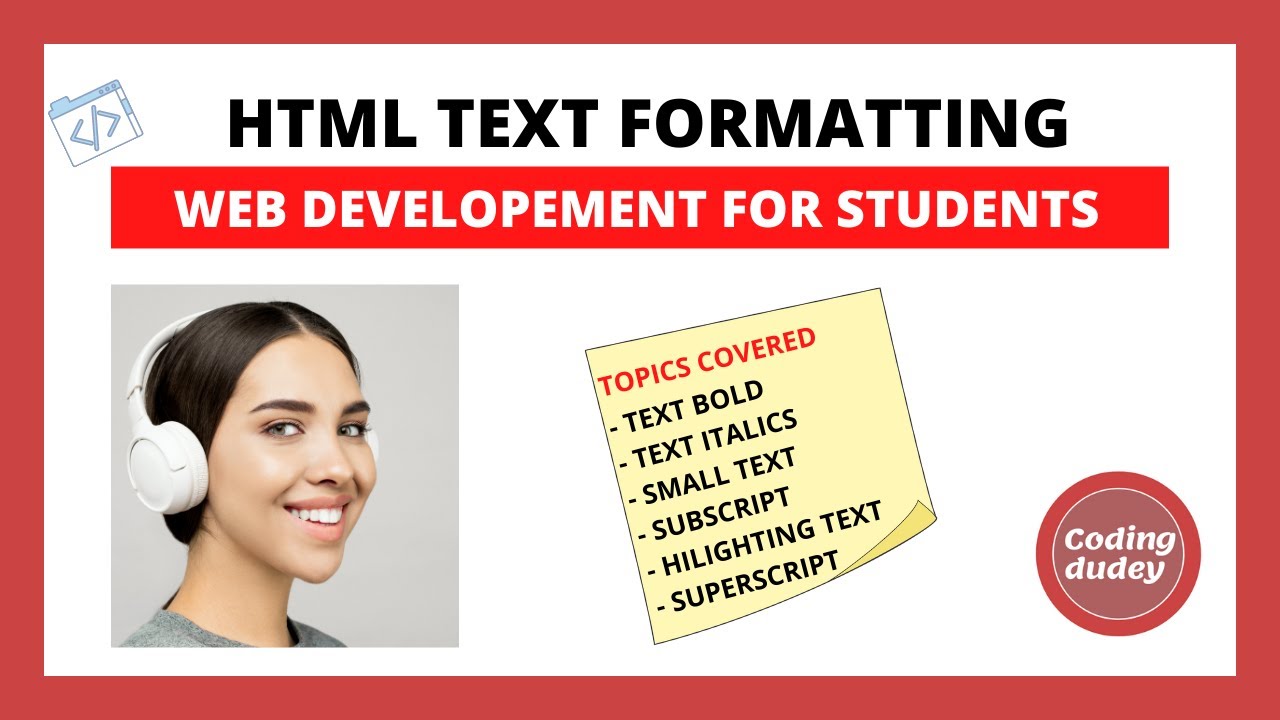 HTML TEXT FORMATTING || WEB DEVELOPEMENT FOR STUDENTS | CODE.ORG WEB LAB PART-09 | WEB TUTORIAL