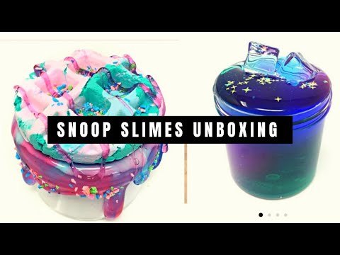 Unboxing Snoop Slimes | Character Design Unlimited