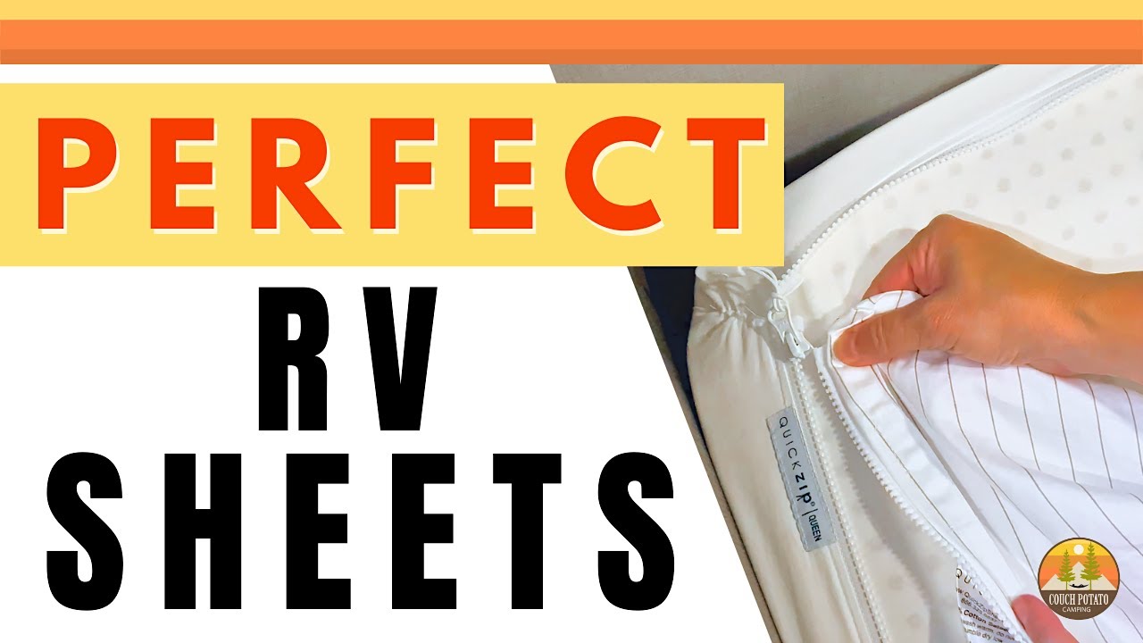 QuickZip Sheets Review - Perfect RV Sheets | Zippered Bedding