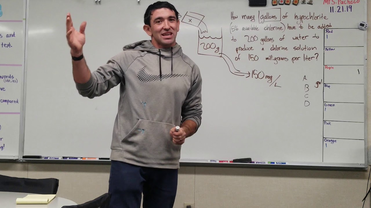 #2: D1 or D2 Water Distribution Math Practice