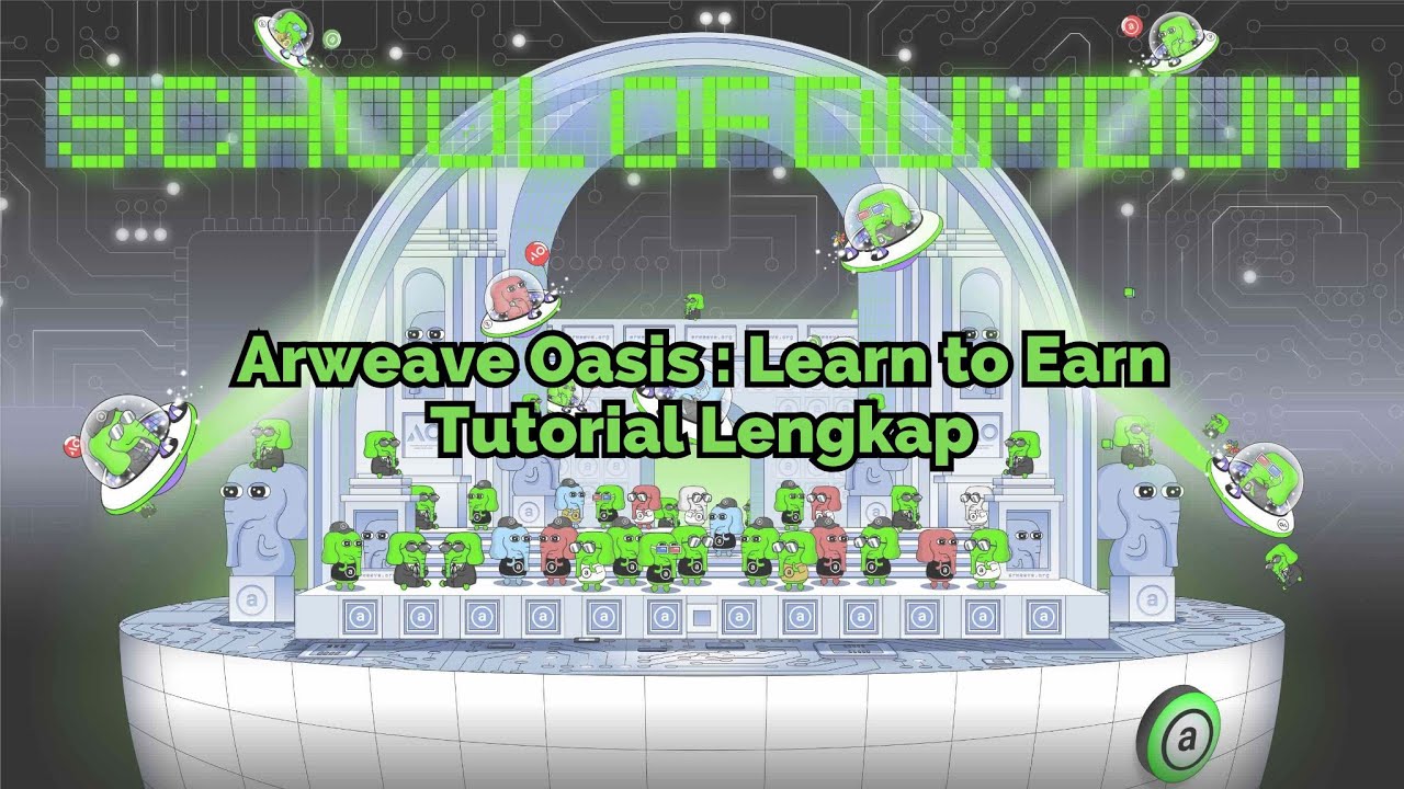 ARWEAVE OASIS : LEARN TO EARN FULL TUTORIAL!!!