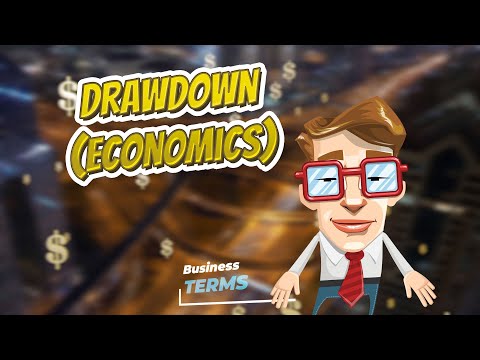 Drawdown economics 📈💲 BUSINESS TERMS 💲📉