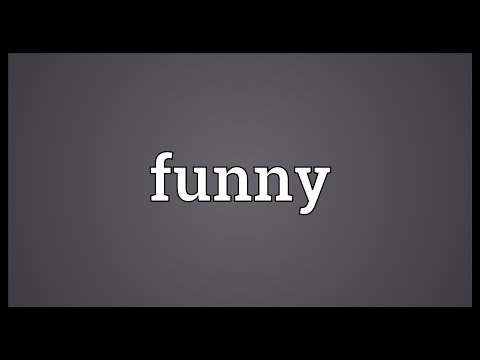 Funny Meaning