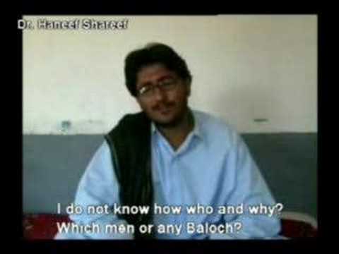 Dr. Haneef Shareef a prominent balochi writer, who was abducted in 2005 ...