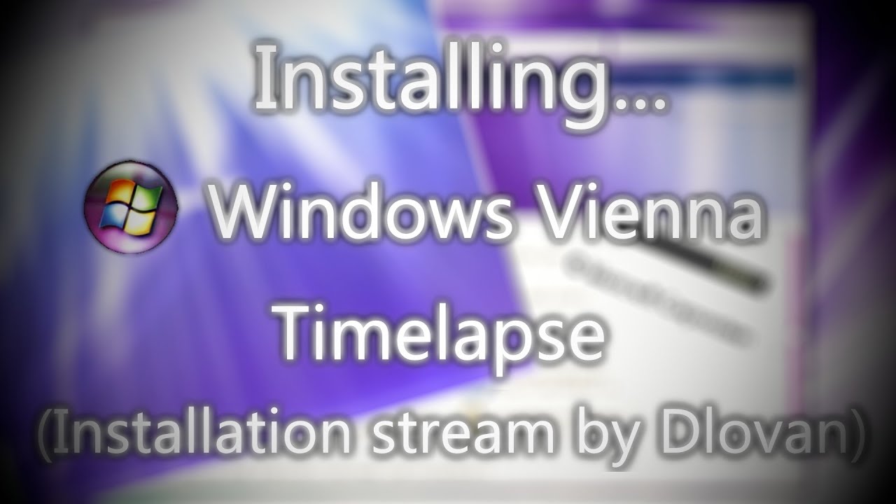 Windows Vienna - Timelapse Installation