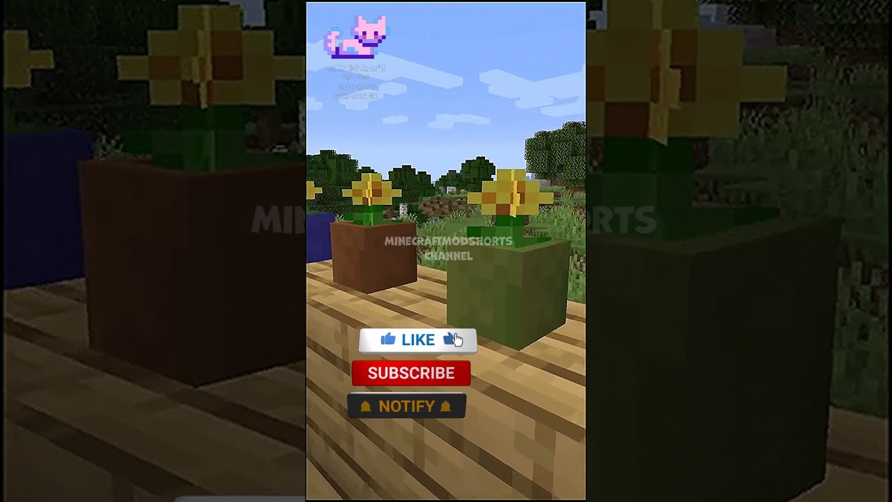 Dyeable Flower Pots Minecraft Mod!