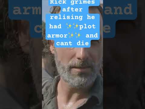 Its the power of plot armor #blowup #dontletthisflop #foryou #fyp #rickgrimes
