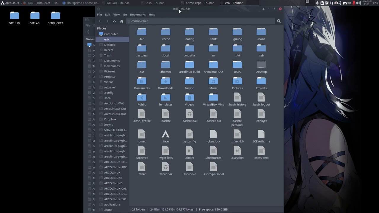 ArcoLinux : 3934 Learning git - 14 - Creating an Arch Linux repository on BitBucket