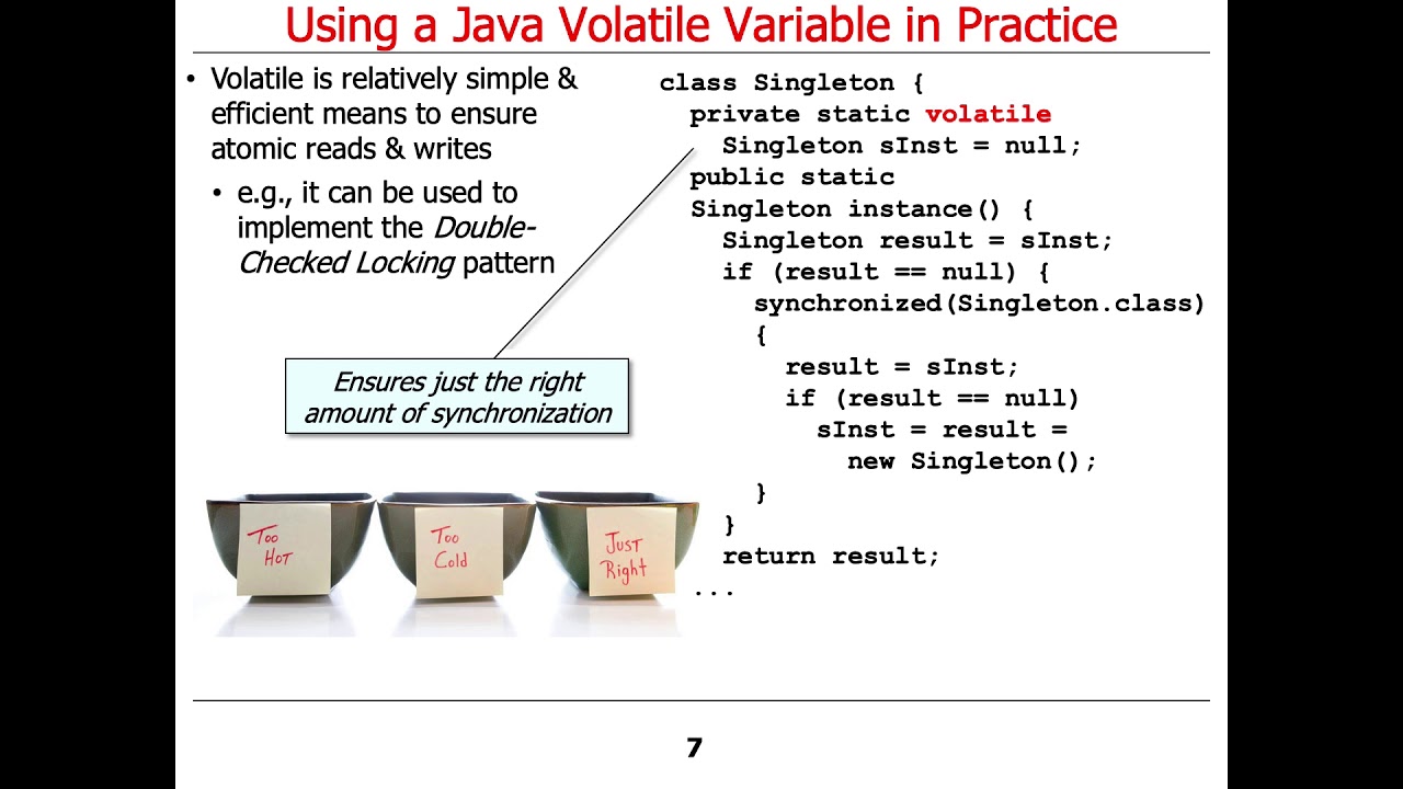 Java Volatile Variables: Example Application