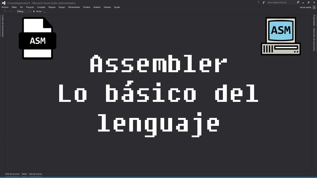 Assembler - Lo básico del lenguaje