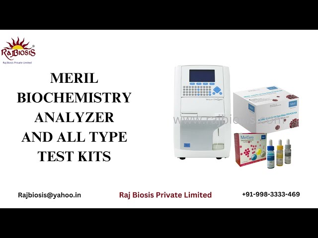 Biochemistry Analyzer - Meril AutoQuant 100 Amara Biochemistry Analyzer ...