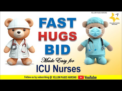 FAST HUGS BID for ICU Nurses | Care of critically ill patients in ICUs