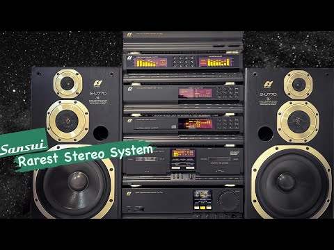 Sansui A-E770 (1988) Flagship Vintage Stereo Component System | Reverb