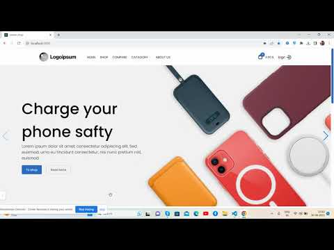 Reactjs Free Ecommerce Website Template Project Working Demo
