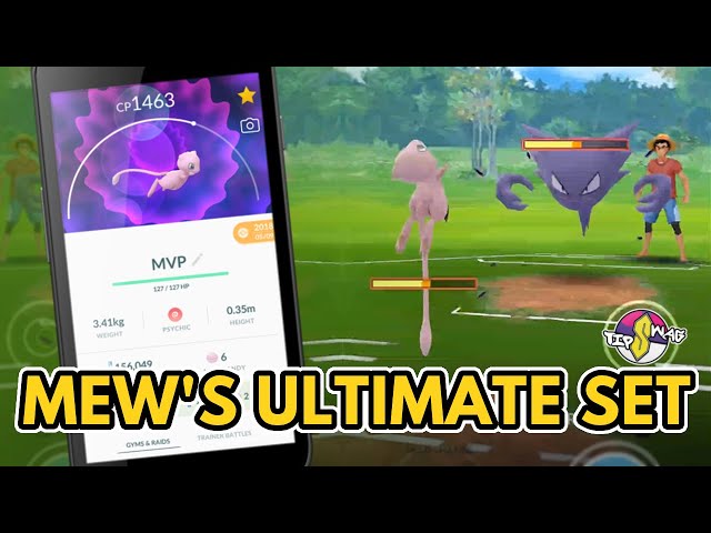 Pokemon GO: Best moveset for Mew