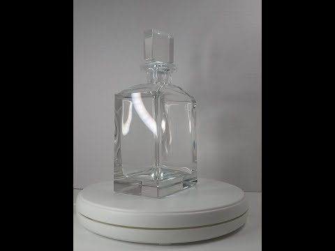 Vintage Godinger Shannon Crystal Whiskey Decanter Clarion