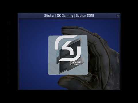 SK Sticker Boston 2018