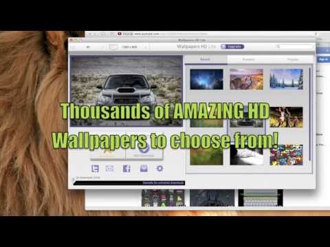 Get Amazing HD Wallpapers for FREE on your Macintosh