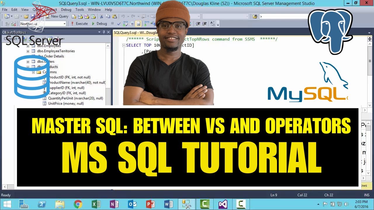Master SQL: BETWEEN vs AND Operators | MS SQL Tutorial for Beginners