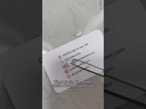 REAL or FAKE?! Diamond "Read-Through" Test
