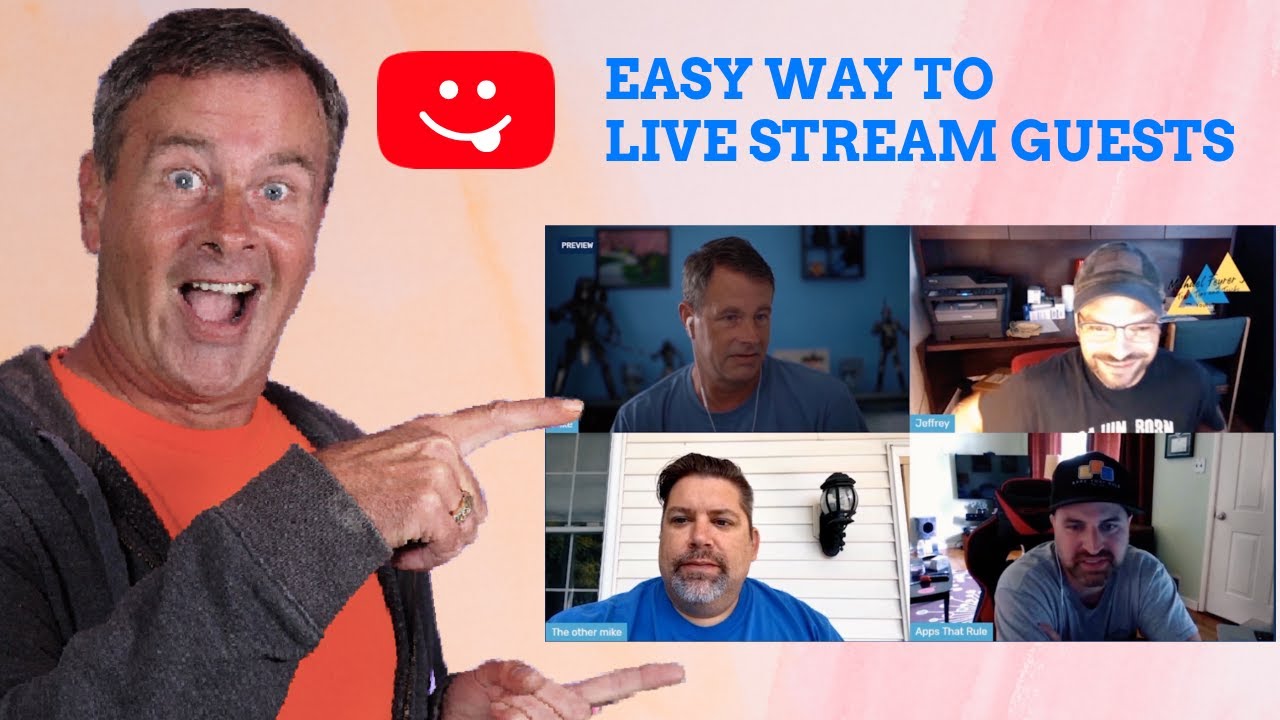 YouTube Live Stream With Guests - The EASY WAY!